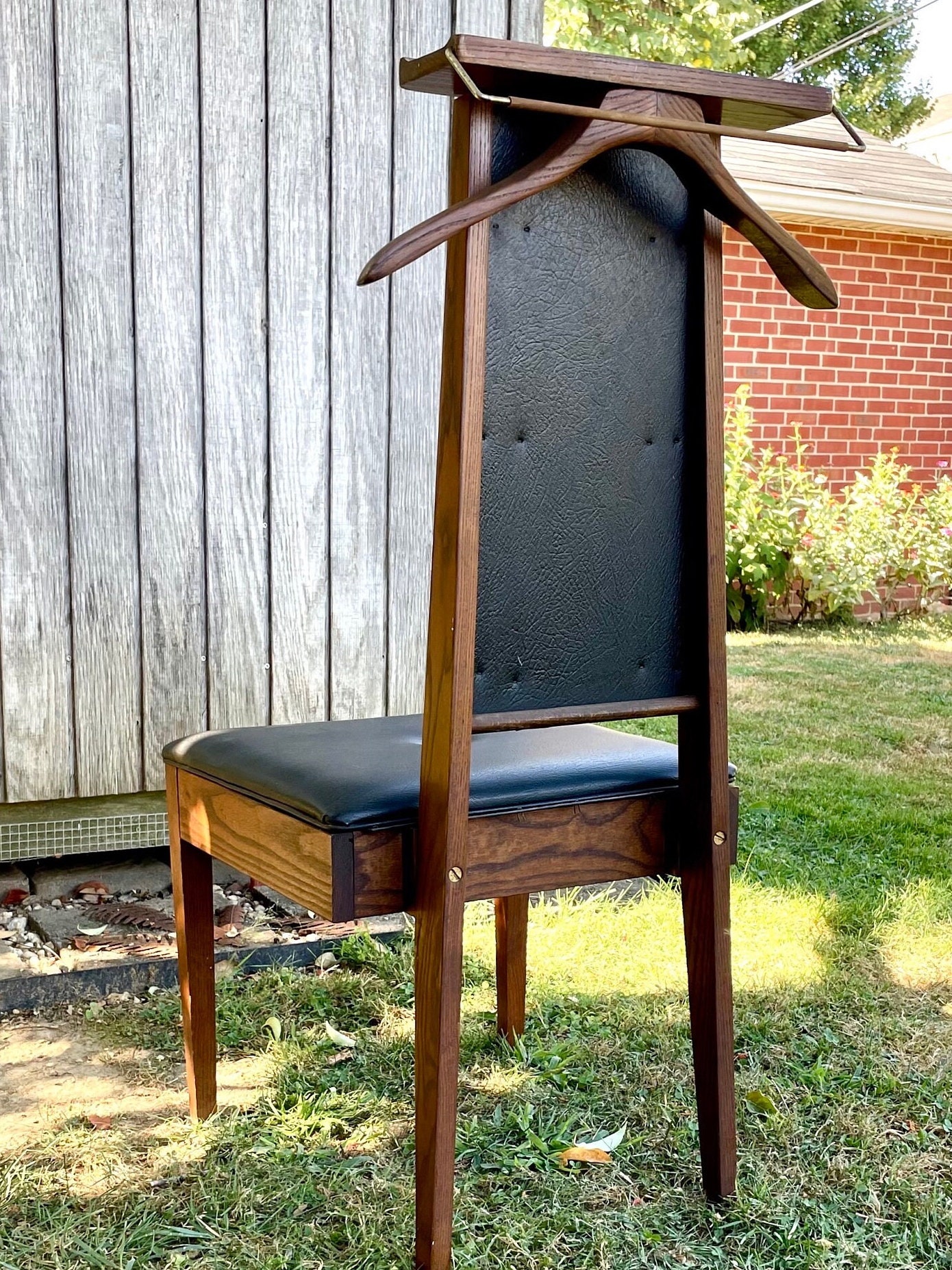 Mid Century SETWELL Valet, Butler Chair, Vintage, Wardrobe, Grooming ...