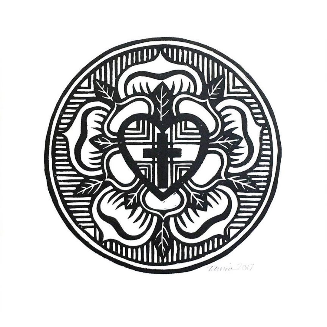 Luther Rose Art, Lutheran Art, Luther's Rose, Lutheran, Luther Rose ...