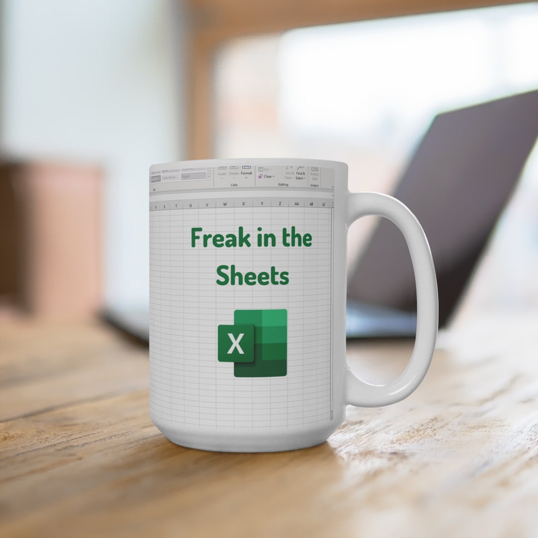 Freak in the Sheet Excel Master Computer ID Admin Gift Ceramic Mugs ...