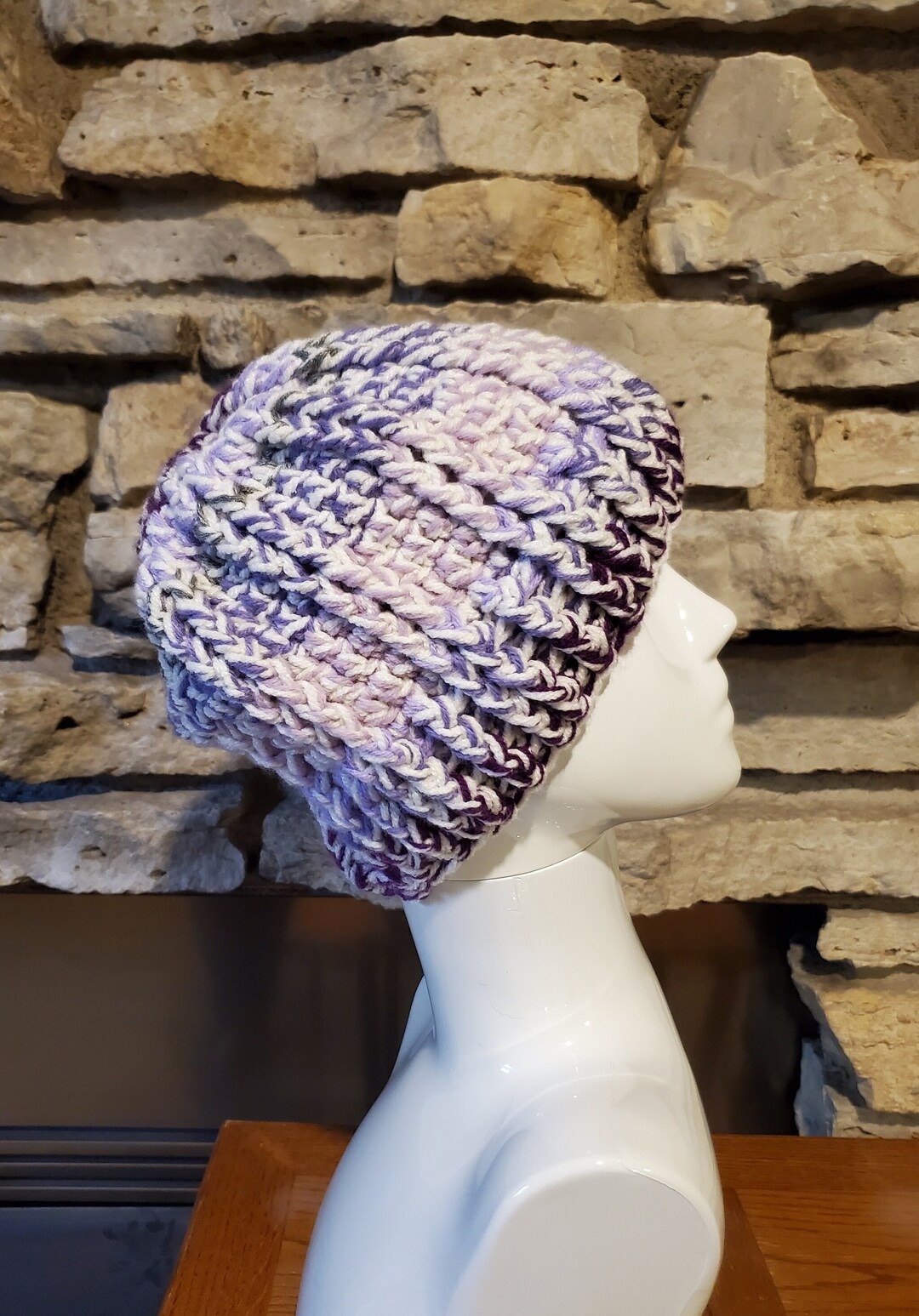 Scrap Yarn Hat/eclectic Scrap Yarn Hat/unisex Hat/multi Color Hat ...