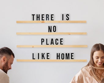 Wood Letter Board Oversized Memo Board Letter Ledge Farmhouse Decor ...