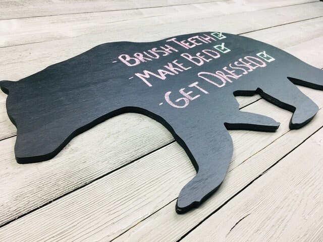 Kids Chalkboard Signs Chalkboard Signs Nursery Name Sign | Etsy