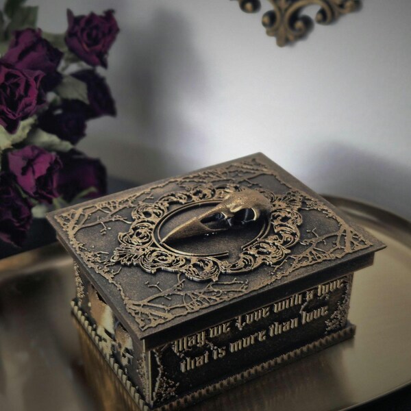 Gothic Jewelry Box - Etsy