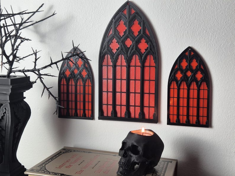Gothic Window "santa Sangre" – 3D Printed Cathedral Arch, Medieval ...
