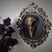 Gothic Victorian Raven Skull Frame gabriel, 3D-PRINTED - Etsy Canada