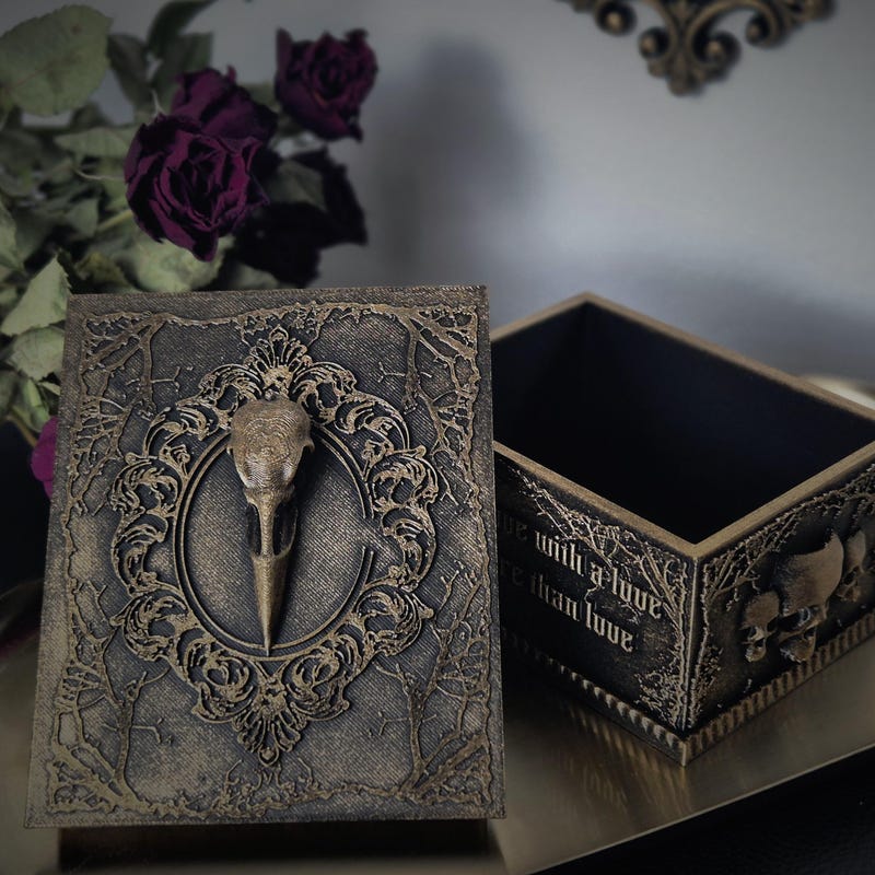 Gothic Jewelry Box - Etsy