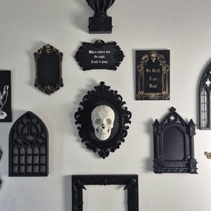 Gothic Wall Art Vampire Plaque | Victorian Gothic Home Decor | 3D ...