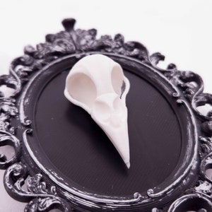 Gothic Victorian Raven Skull Frame louis - Etsy