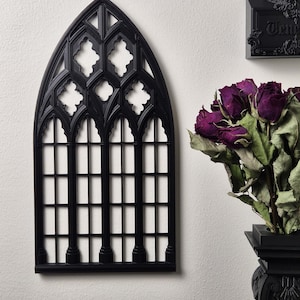 Gothic Cathedral Window "santa Lucia" 3D Printed, Medieval Church Decor ...