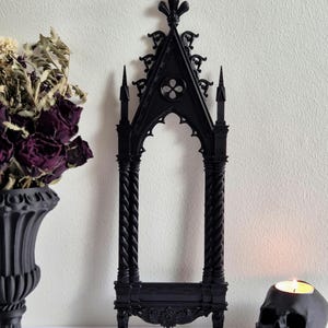 Gothic Cathedral Arch Wall Frame – 3D Printed Window Frame | Gothic ...
