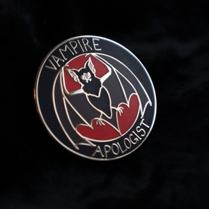 Vampire and Werewolf Enamel Pin Set hard Enamel Pin - Etsy