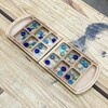 Monogrammed Folding Mancala Game Set - Etsy