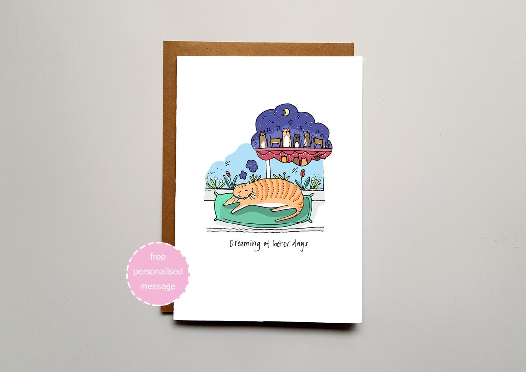 Isolation Card - Isolation Birthday Card - Isolation Gift - Cat Card ...