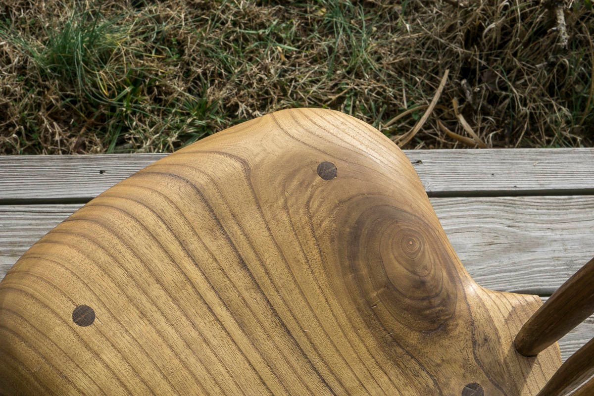 SOLD: Guitar Windsor Rocking Chair - Etsy