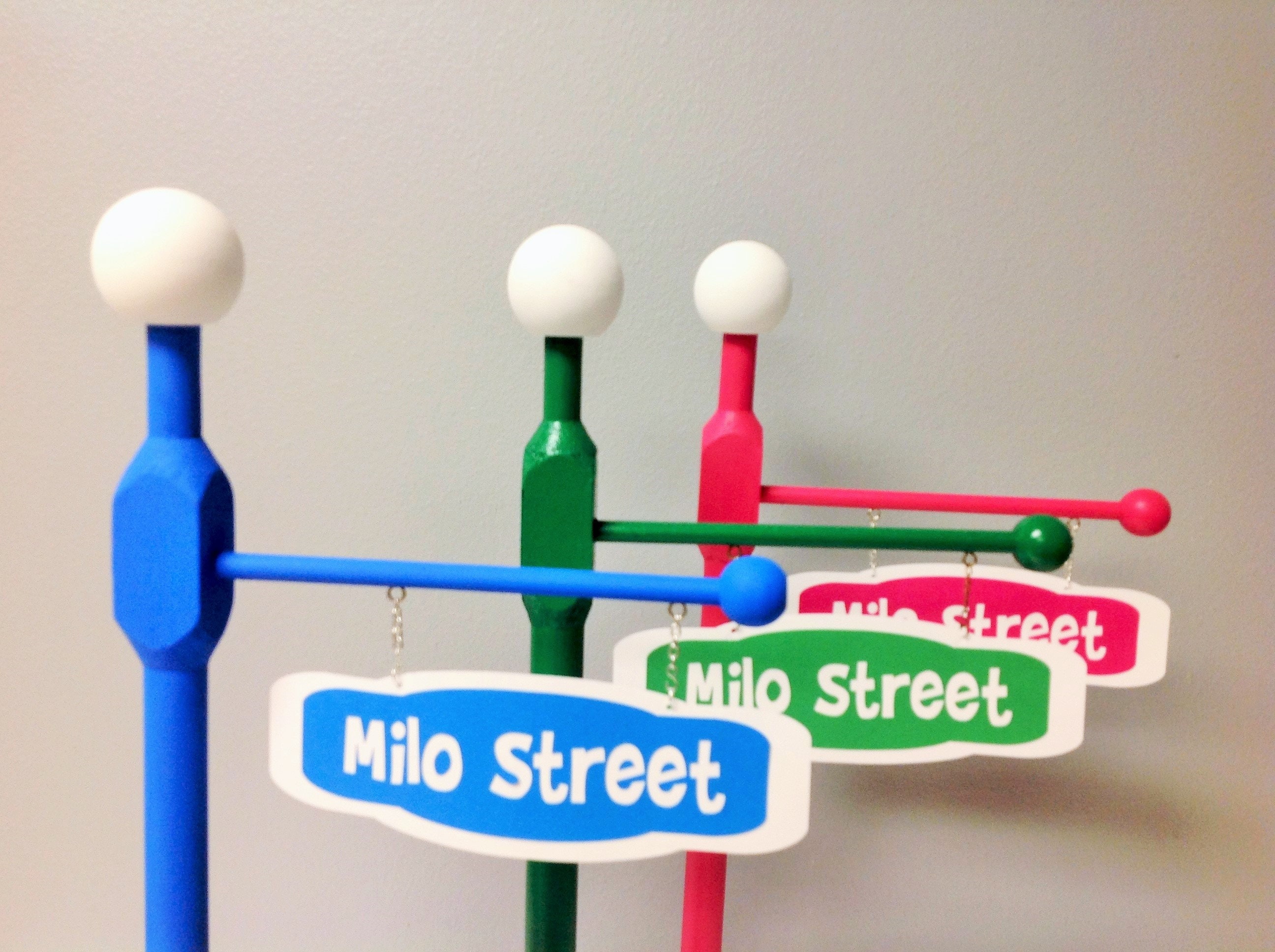 Street Sign Lamp Post 22 Tall Different Colors Can Be - Etsy