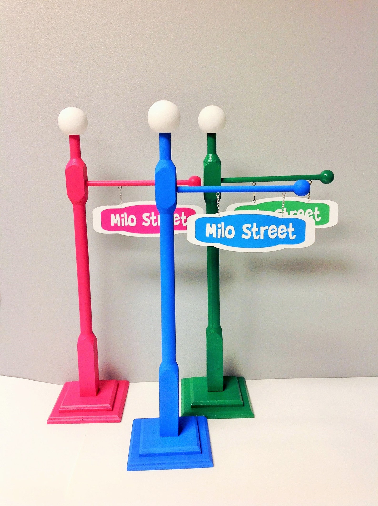 Street Sign Lamp Post 22 Tall Different Colors Can Be - Etsy