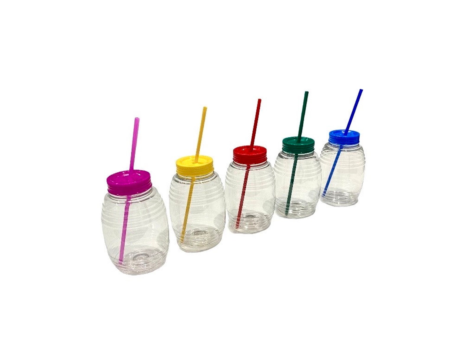 Vitroleros Cups 32 Ounces - 5 Different Color Caps - 32 Ounces Mexican ...