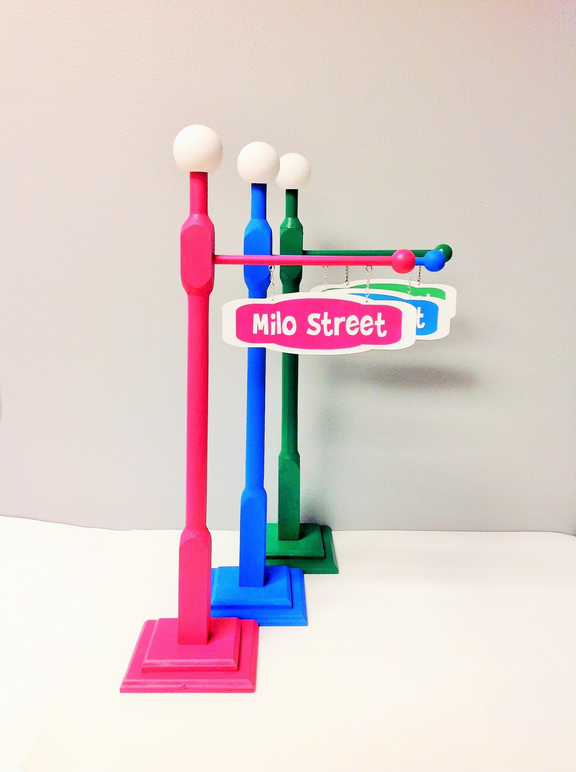 Street Sign Lamp Post 22 Tall Different Colors Can Be - Etsy