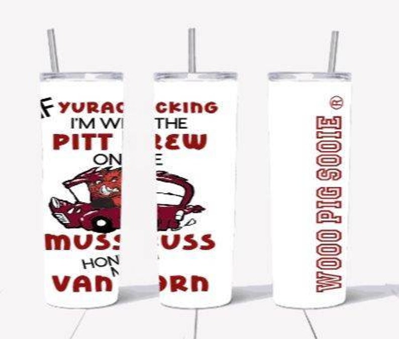 Arkansas Razorbacks Muss Buss Tumbler - Etsy
