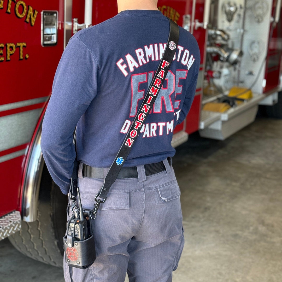 Firefighter Radio Strap Set / Radio Holder Set / Universal - Etsy