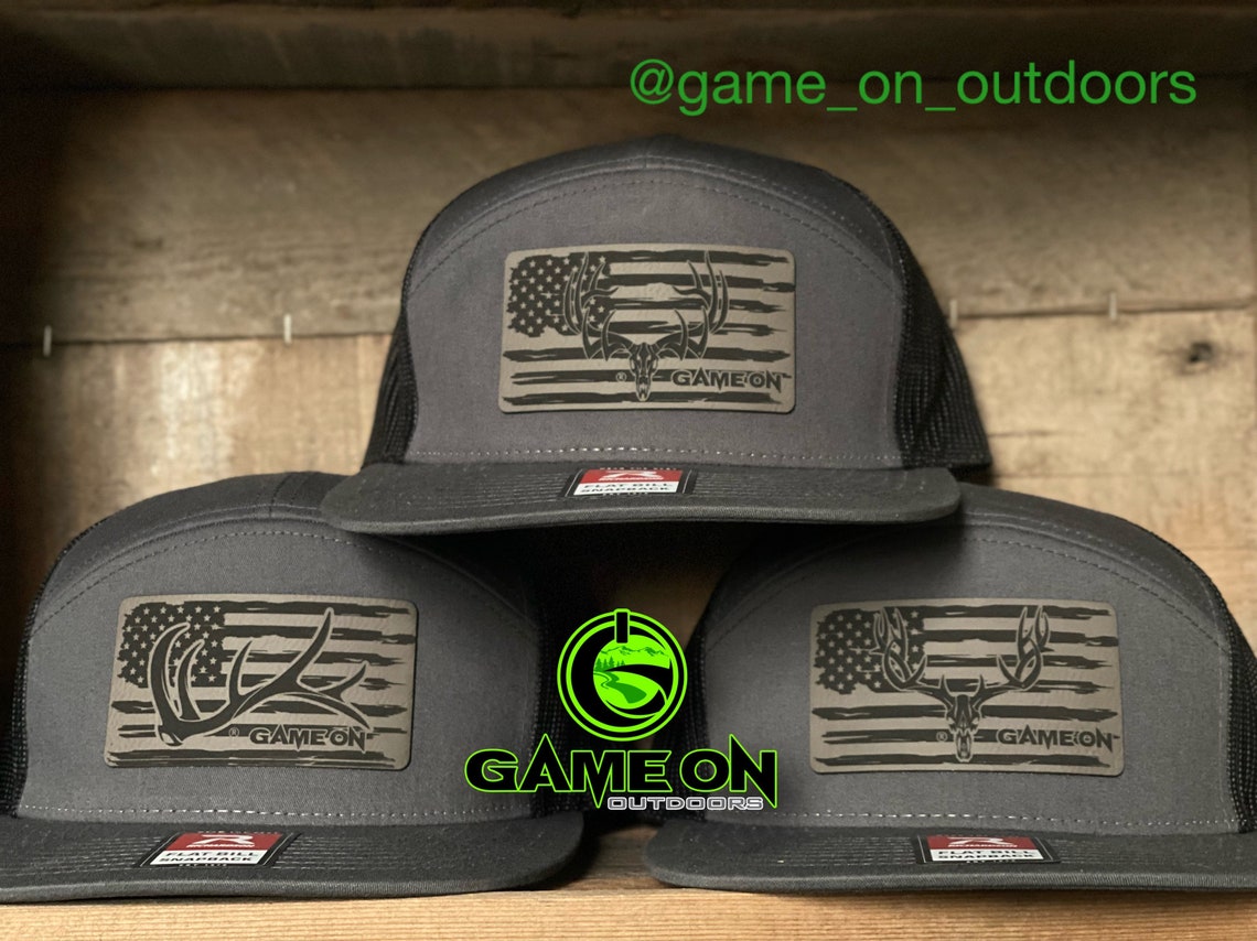 Game on Freedom Series Flat Bill Snap Back Hat)- Multiple Options - Etsy