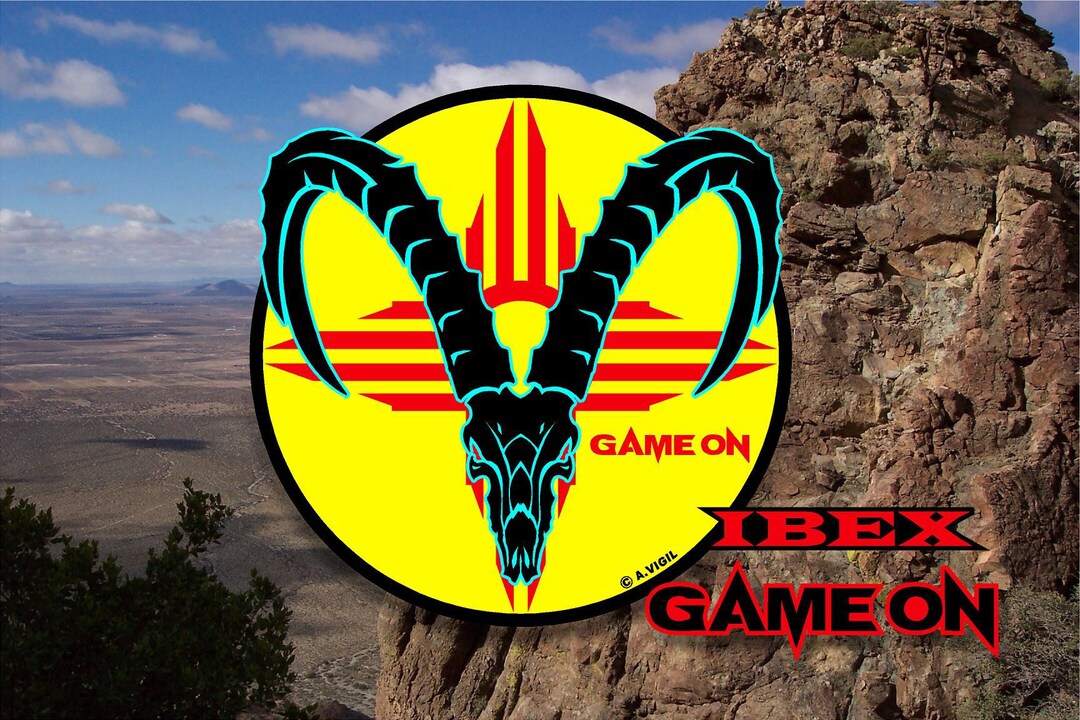 New Mexico Ibex GAME ON Decal- Large - Etsy