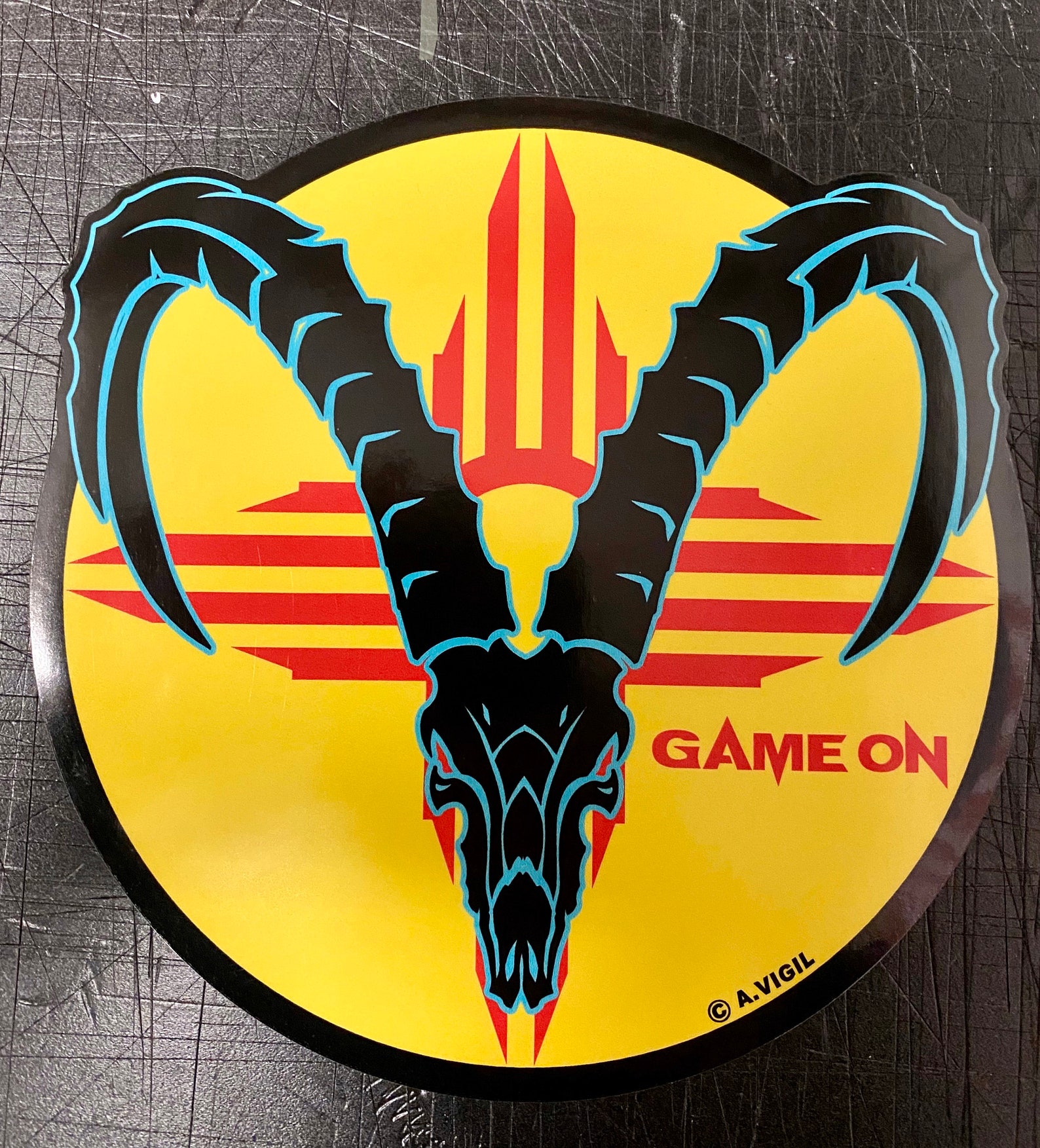 New Mexico Ibex GAME ON Decal- Large - Etsy