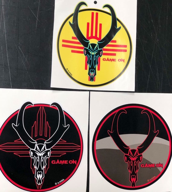 GAME ON Pronghorn Antelope Decal Large - Etsy