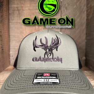 THE BUGLER Game on Bugling Bull Elk Hat. Available in Three Options - Etsy