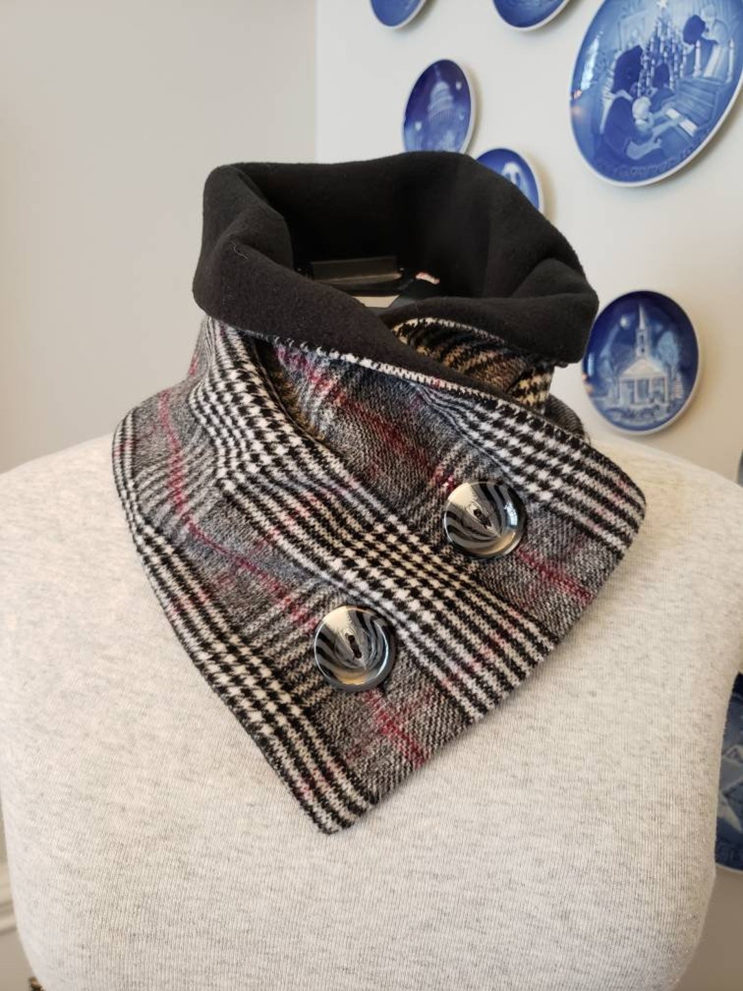 Glengarry Glen Plaid Neck Warmer. - Etsy