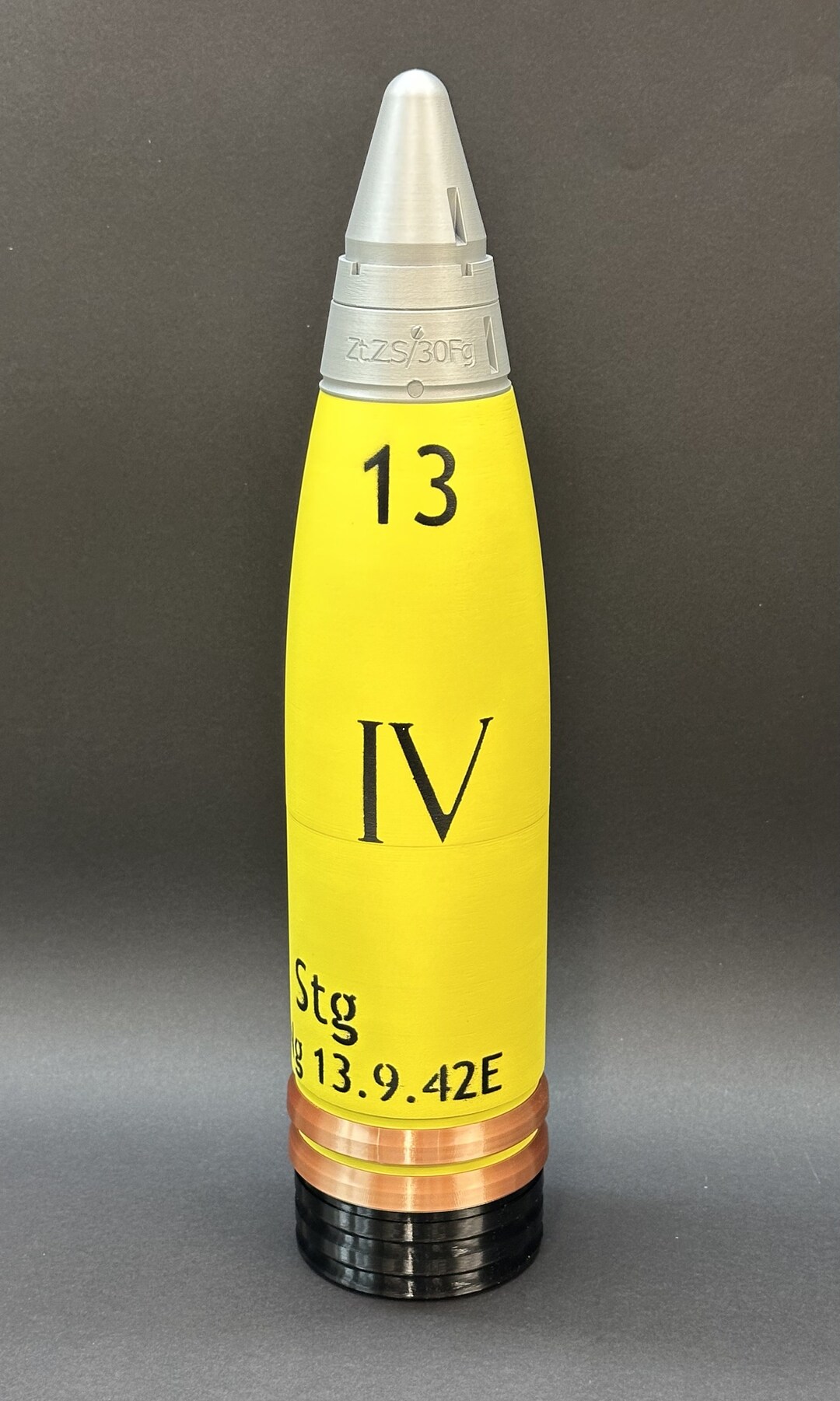 Fake 3D Printed Plastic Artillery Shell Round German Flak 88 8.8cm ...