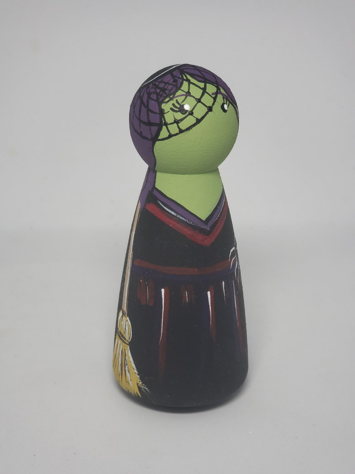 Halloween Peg Dolls,spooky Wooden Doll, Handmade Toys, Wooden Toys ...