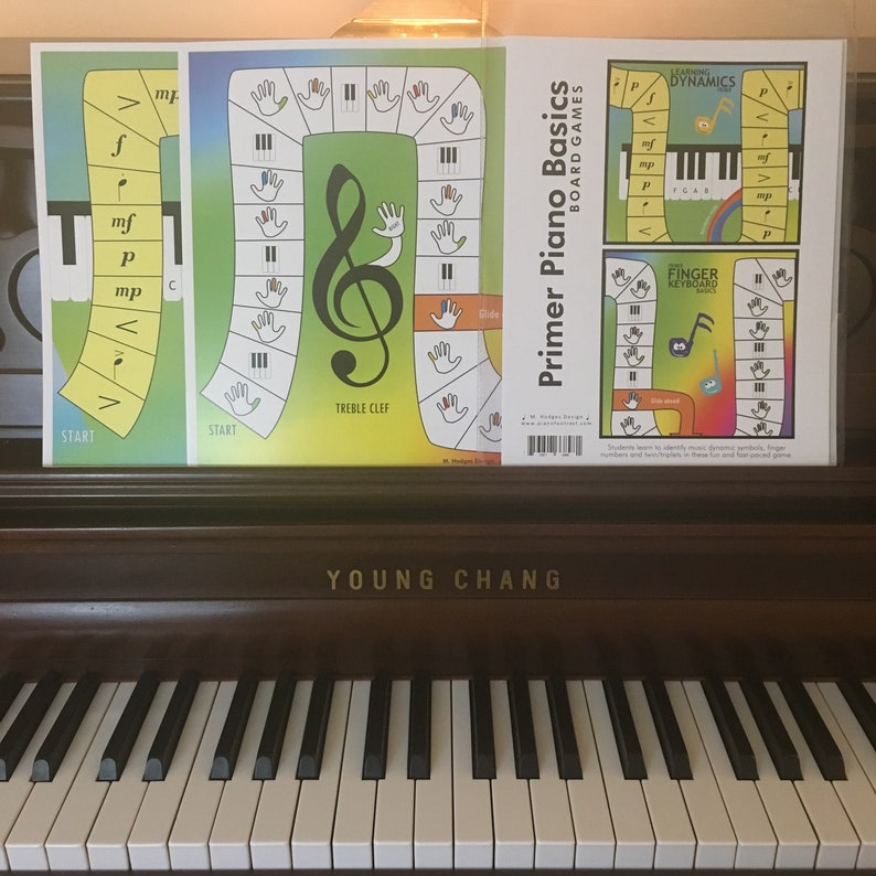 Music Theory Boardgame 4-pack: Fun Games for Teaching/reviewing Music ...