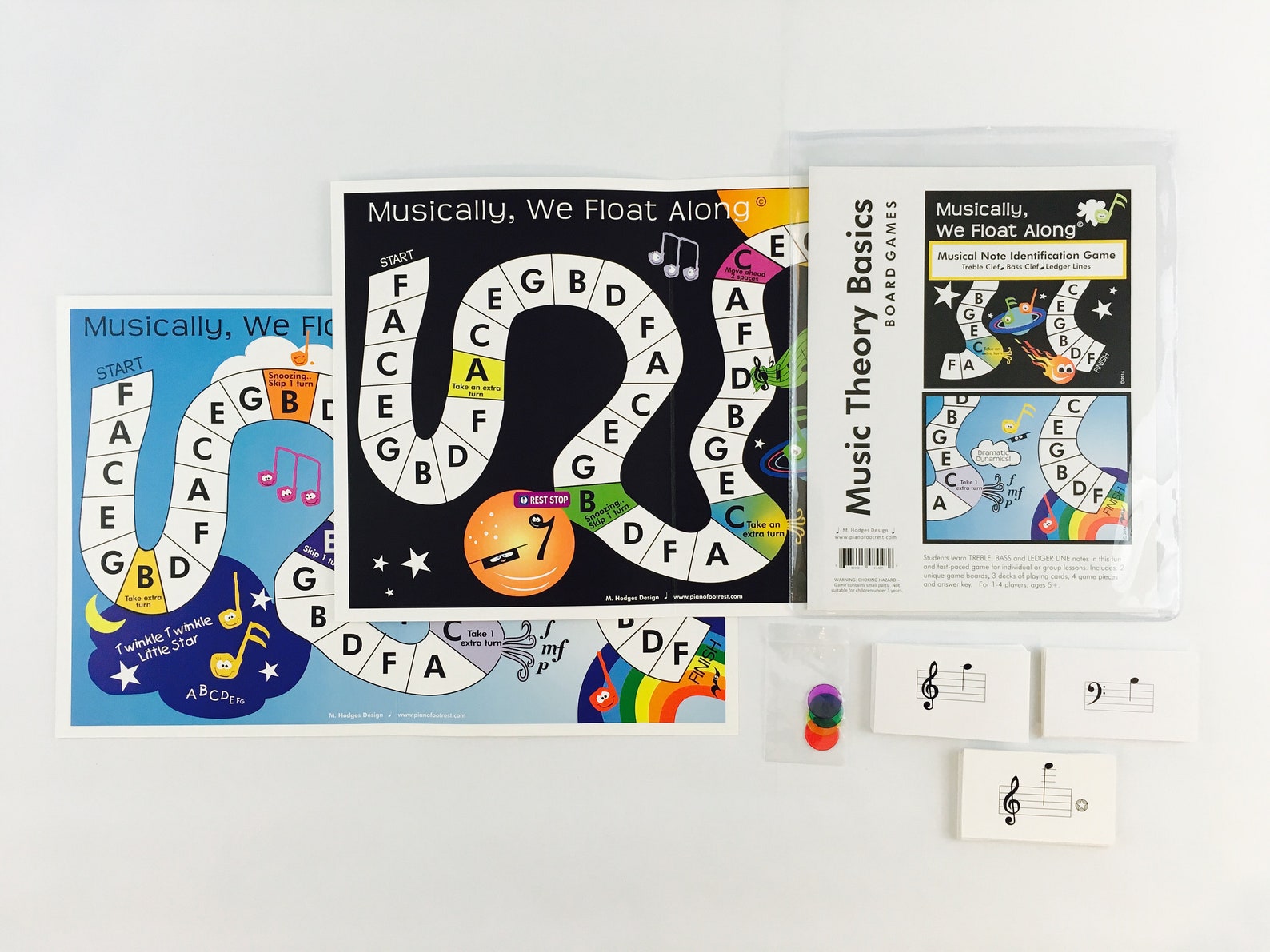 Learn Treble Clef, Bass Clef & Ledger Line Notes With Musically We ...