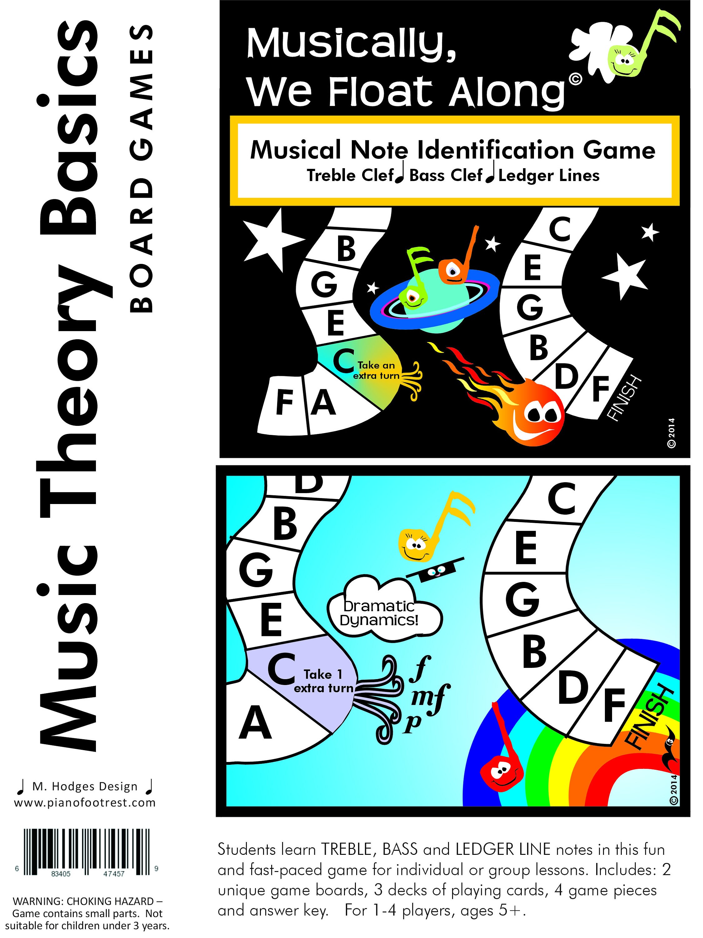 Learn Treble Clef, Bass Clef & Ledger Line Notes With Musically We ...