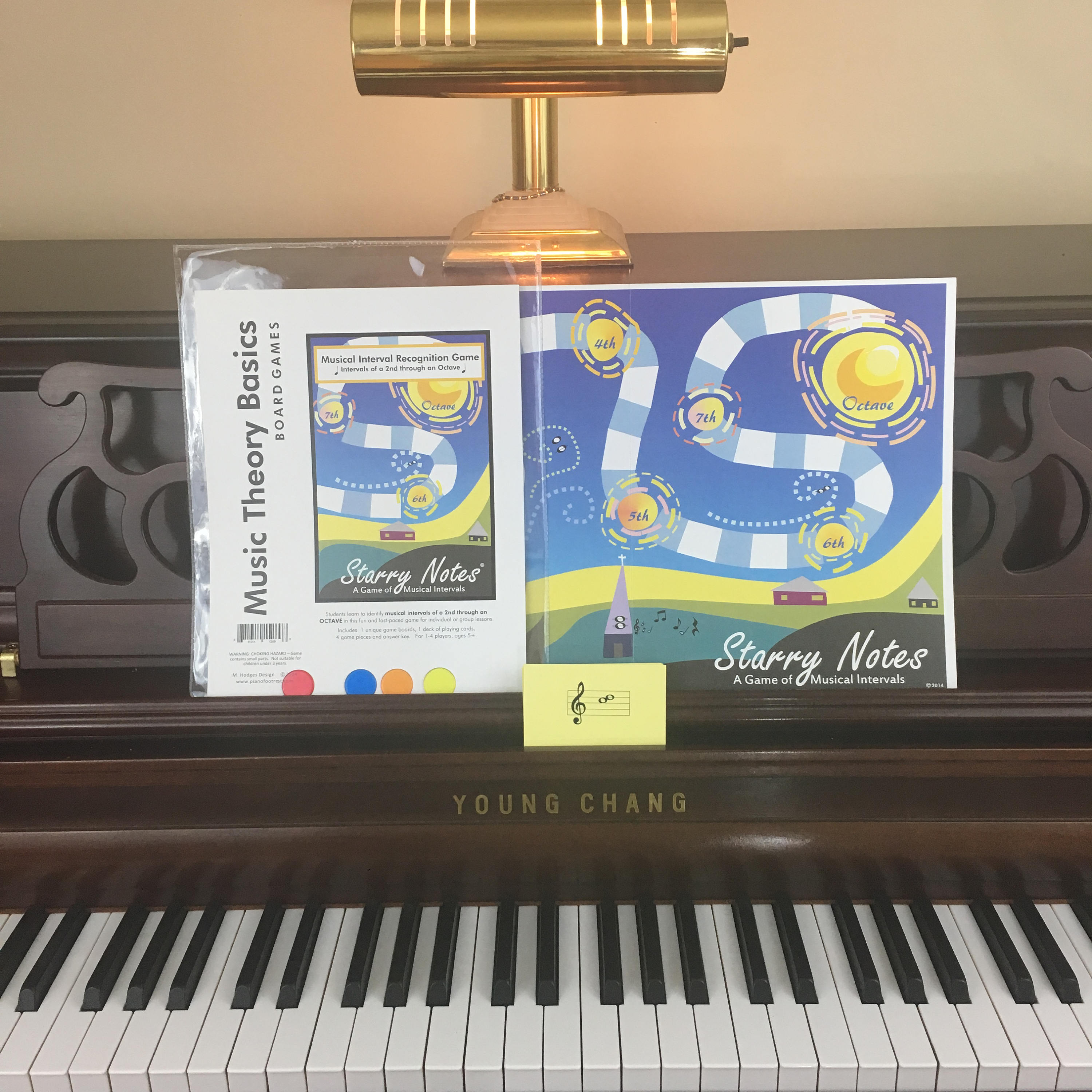 Learn Interval Recognition of a 2nd-octave With Starry Note Music ...