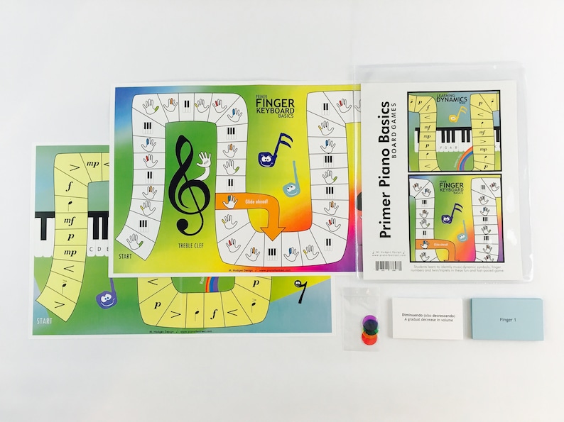 Music Theory Boardgame 4-pack: Fun Games for | Etsy