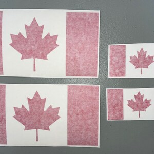Canada Flag Vinyl Decal Sticker | Canada Flag Symbol | Canadian Flag ...