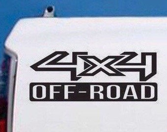 4x4 off Road Vinyl Decal 4x4 Bumper Sticker 4x4 Truck | Etsy
