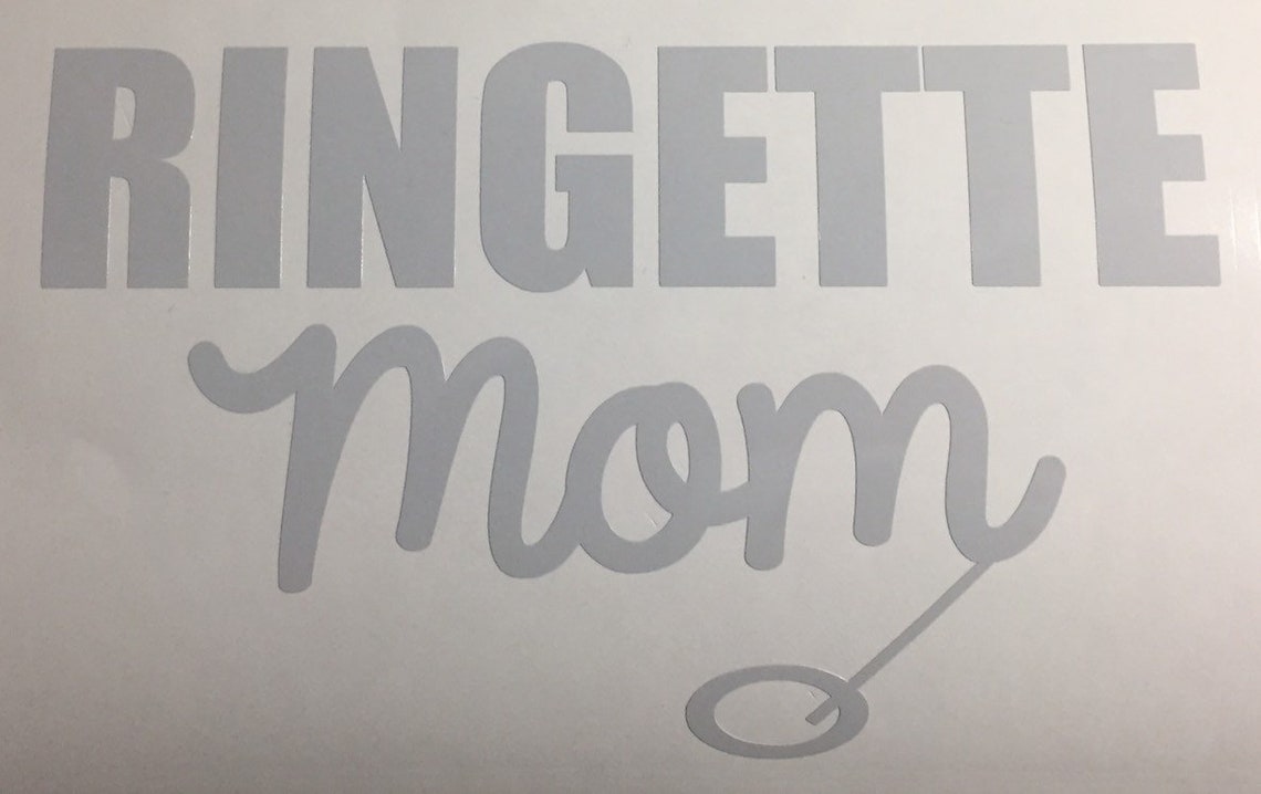 Ringette Mom Bumper Sticker | Ringette Car Decal | Ringette Mom Sticker ...