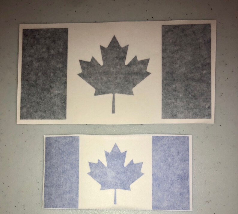 Canada Flag Vinyl Decal Sticker Canada Flag Symbol | Etsy