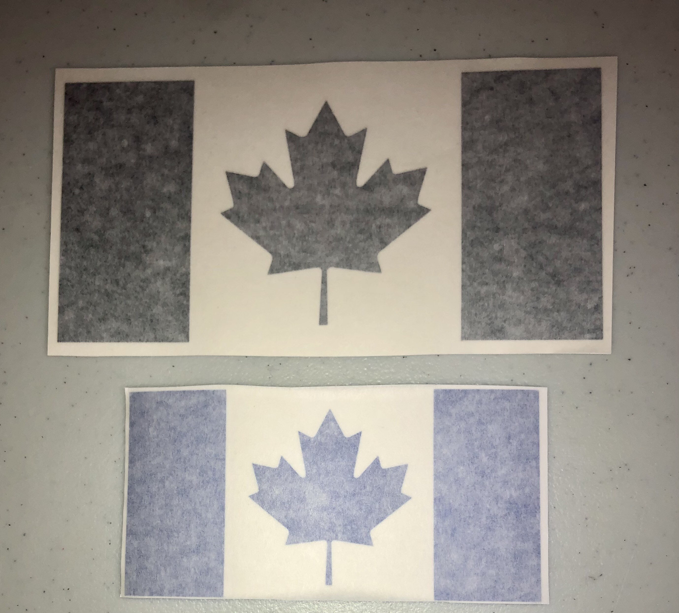 Canada Flag Vinyl Decal Sticker Canada Flag Symbol | Etsy