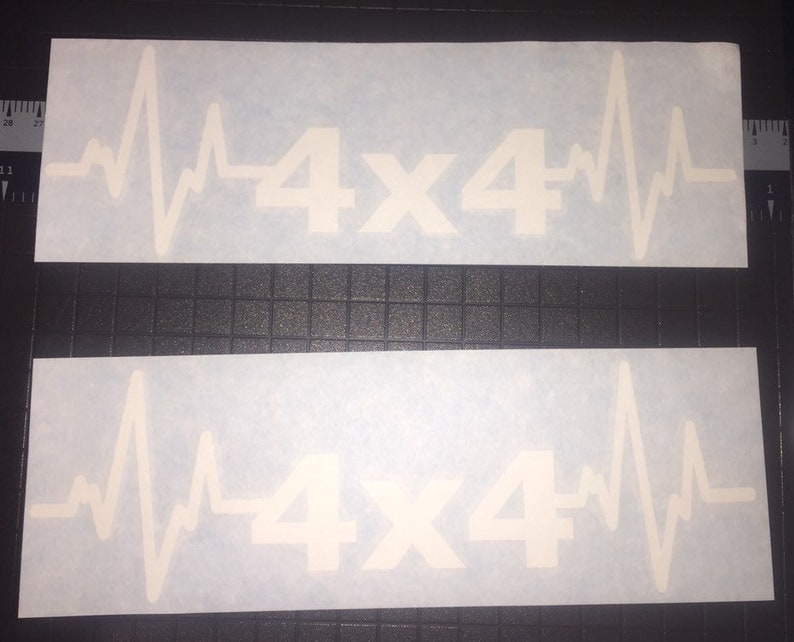 4x4 Truck Decal 4x4 Vinyl Bumper Sticker 4x4 Sticker | Etsy