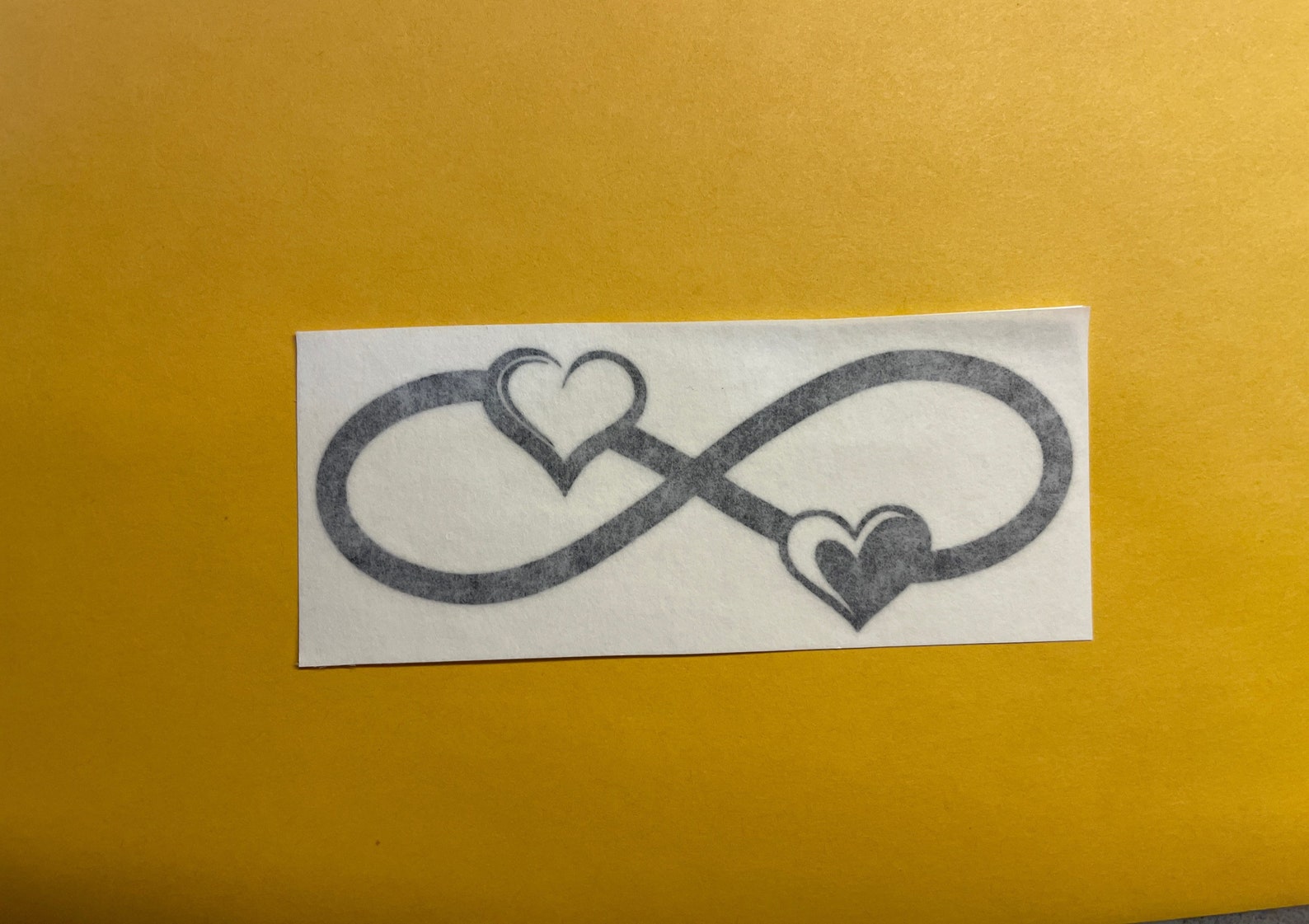 Infinity Symbol Vinyl Decal Infinity Car Decal Infinity | Etsy