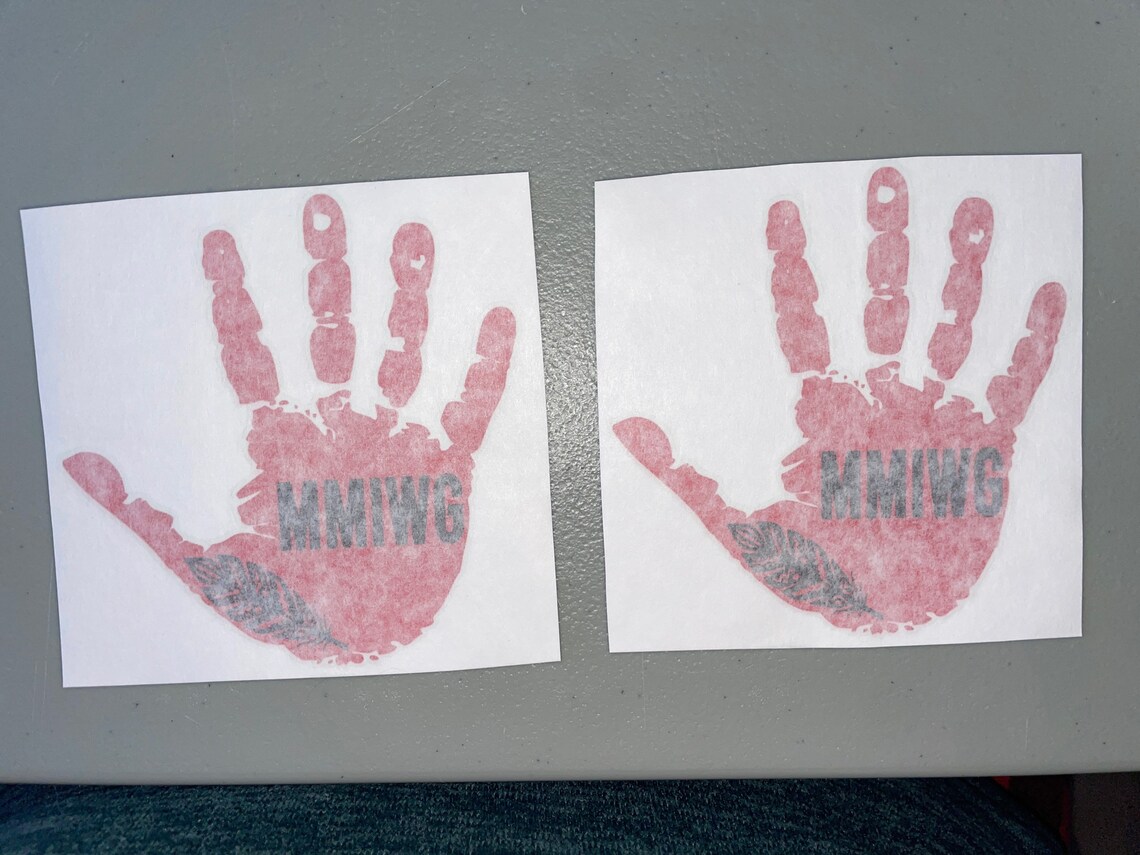 MMIWG Bumper Sticker MMIWG Vinyl Decal Sticker Missing and - Etsy