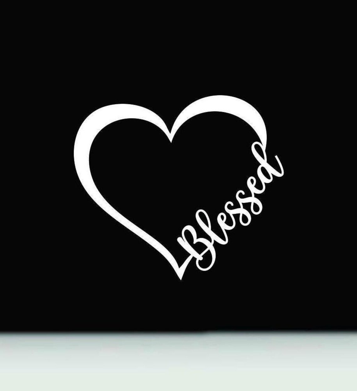 Blessed Car Decal | Blessed Bumper Sticker | Blessed Vinyl Decal ...