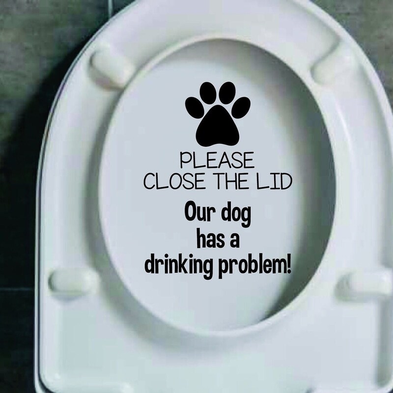 Funny Toilet Stickers - Etsy