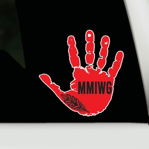 MMIWG Bumper Sticker | MMIWG Vinyl Decal Sticker | Missing and Murdered ...