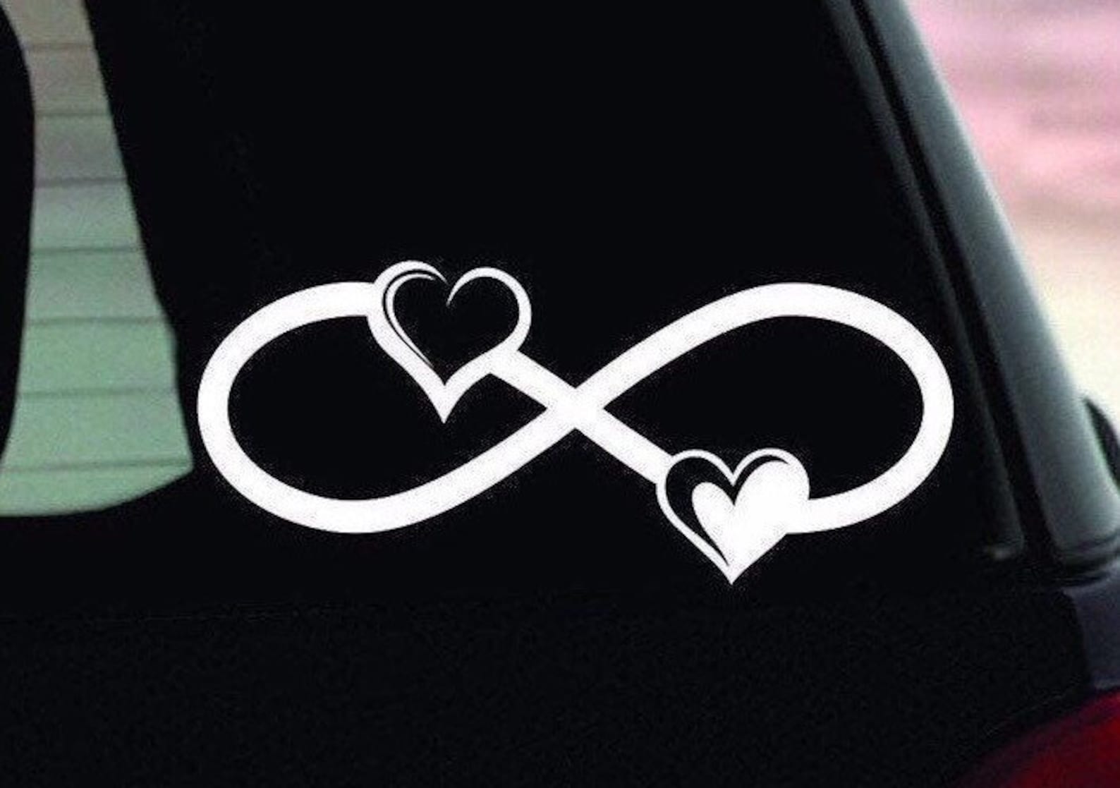 Infinity Symbol Vinyl Decal Infinity Car Decal Infinity | Etsy