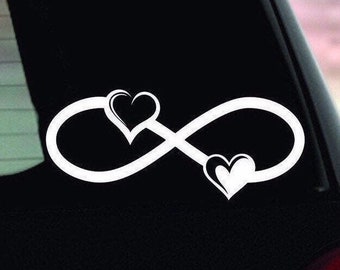 Infinity Symbol Sticker Infinity Car Decal Infinity Symbol | Etsy